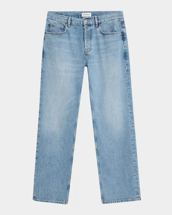 FRAME Relaxed Full Length Denim Jeans