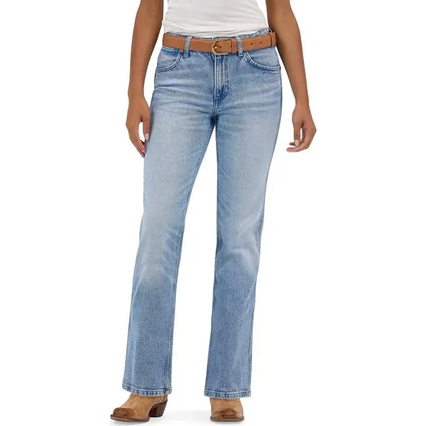 Wrangler High Waist Bootcut Jeans