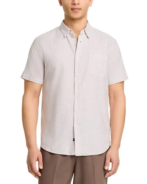 Rails Fairfax Short Sleeve Shirt - Tahini Etch