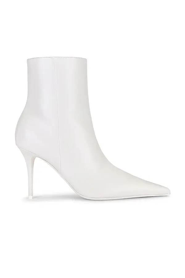 Amina Muaddi Barbara 90 Nappa Bootie