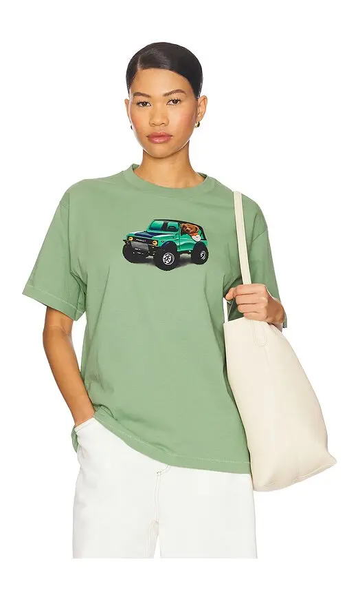 MARKET 4x4 Bear T-shirt - Basil
