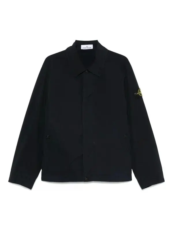 Stone Island Compass-badge Jacket - Blue
