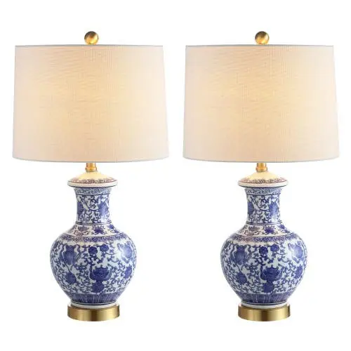 JONATHAN Y Jennifer 25.25" Ceramic/metal Led Table Lamp