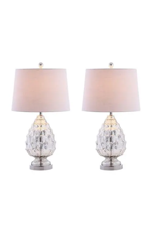 JONATHAN Y Artichoke 25.5" Glass Led Table Lamp