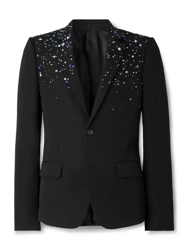 Embellished Blazer Men Tuxedos | Editorialist