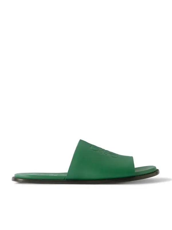 Loewe Paula's Ibiza Leather Slides
