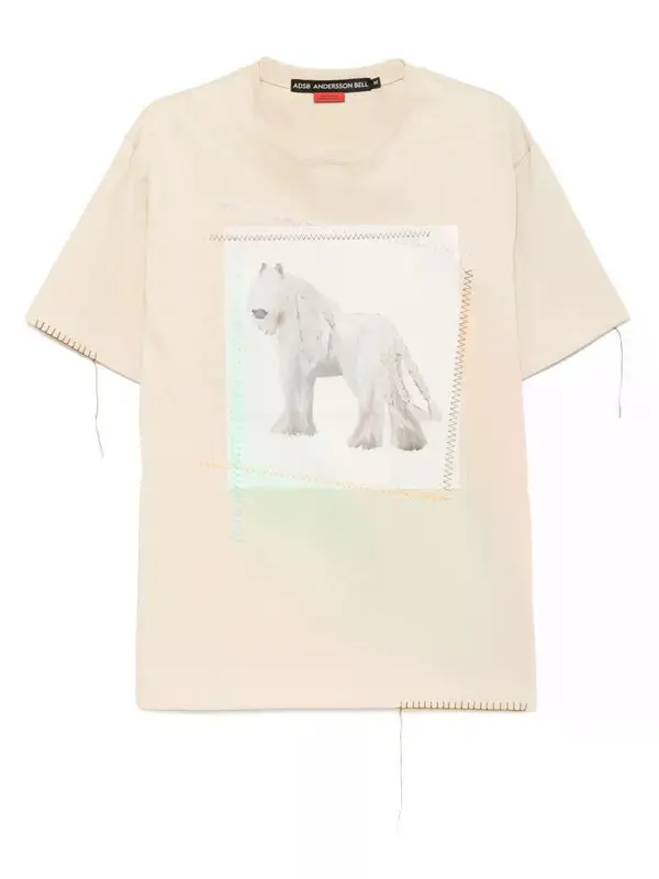 Andersson Bell Horse Patchwork T-shirt