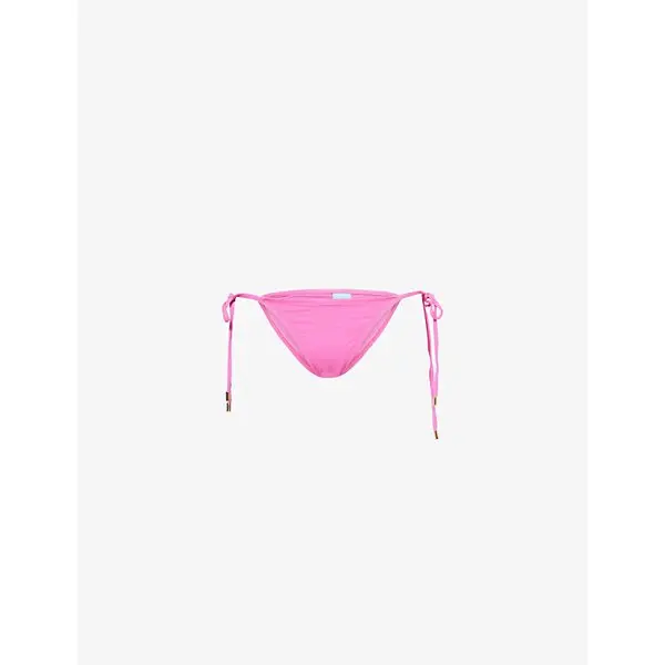 Melissa Odabash Malibu Side-tie Bikini Bottoms - Watermelon