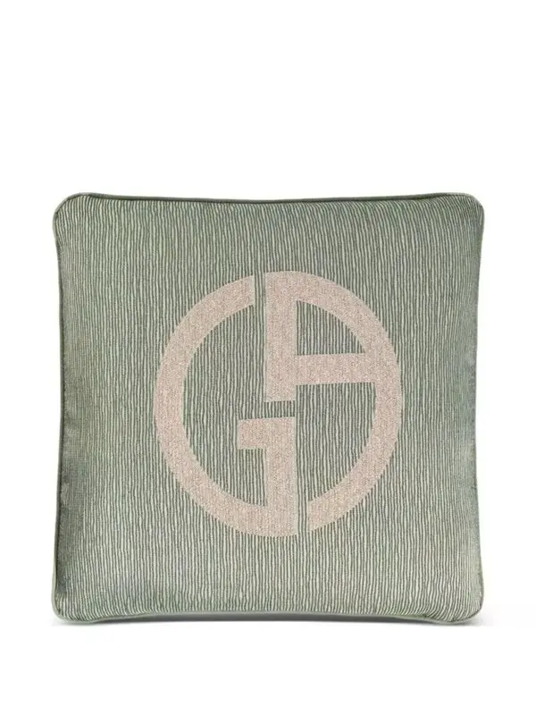 Emporio Armani Logo-print Cushion