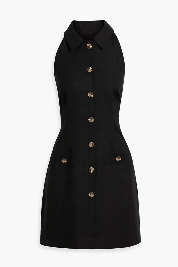 Veronica Beard Roxanne Mini Dress - Black