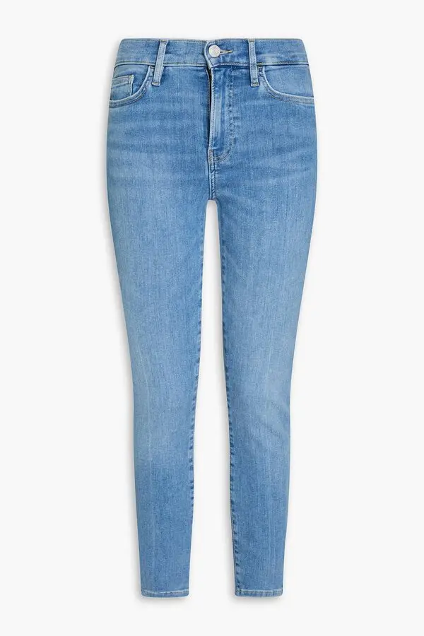 FRAME Le High Skinny High-rise Jeans