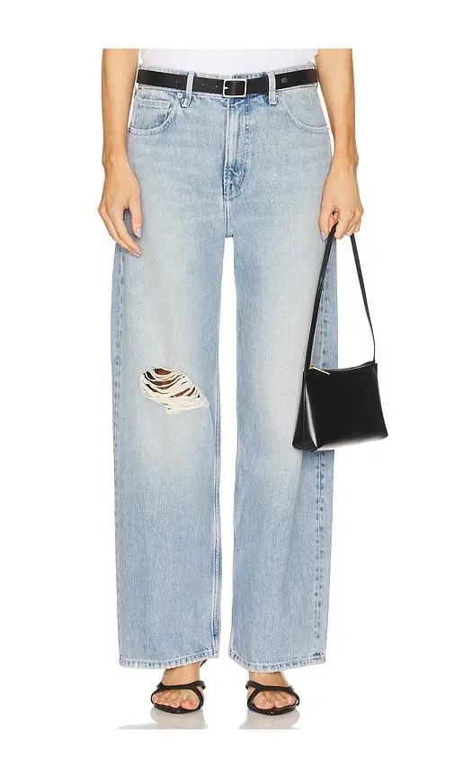 Good American Good Standard Baggy Jeans - Indigo886