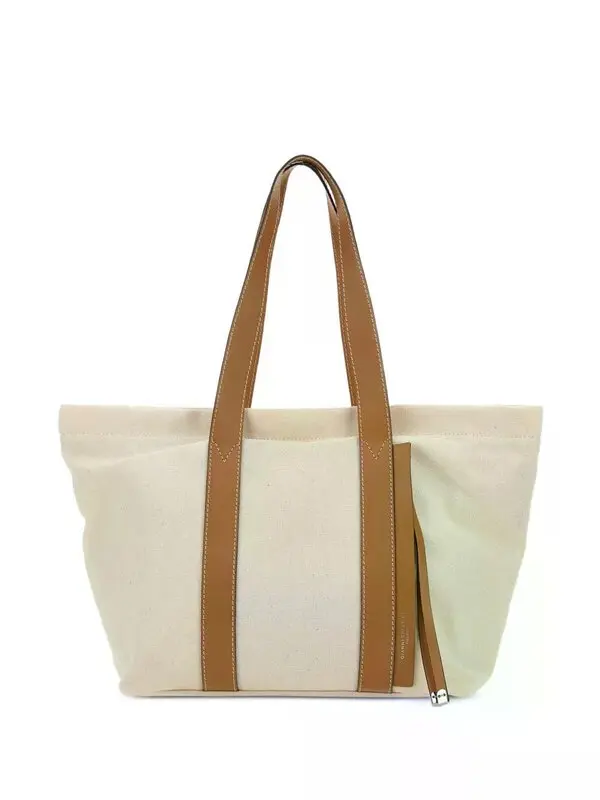 GIANNI CHIARINI Sarah Canvas Shoulder Bag