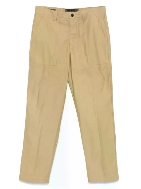 Incotex Cotton Trousers - Neutrals