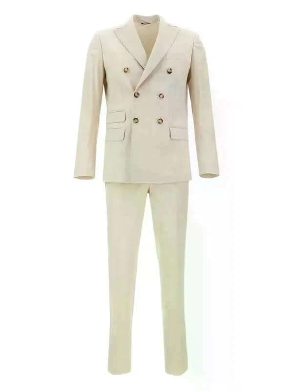 UNGARO Mélange-effect Suit - Neutrals
