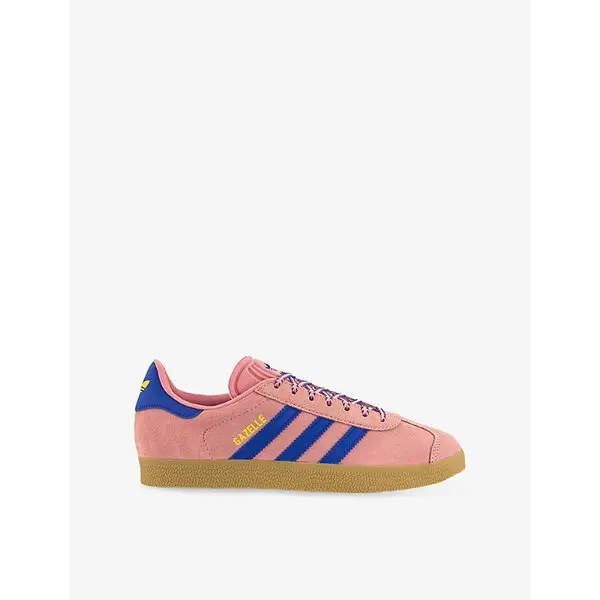 Adidas Gazelle Suede Low-top Trainers - Semi Pink Spark Lucid Bl