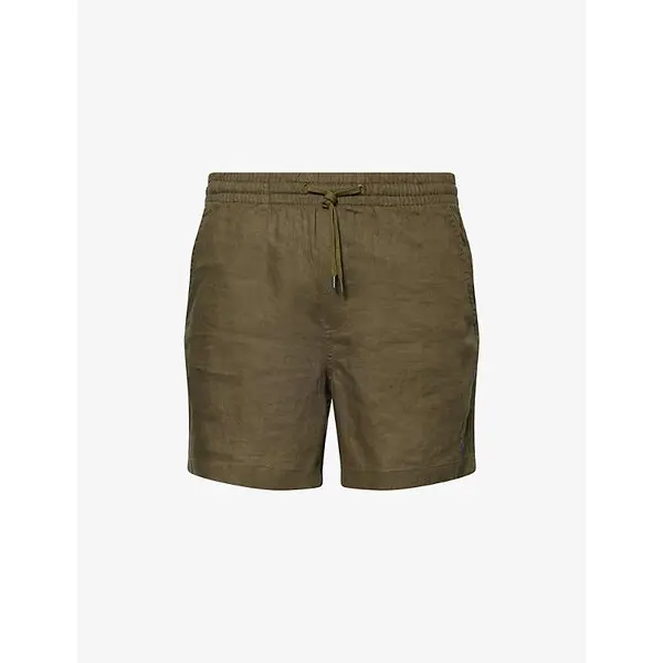 Ralph Lauren Linen Shorts - New Olive