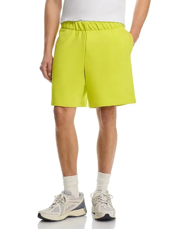 On Oversized Fit Club Shorts - Lime