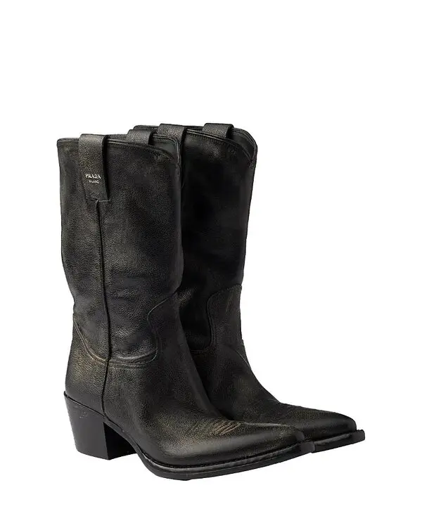 Prada Leather Boots