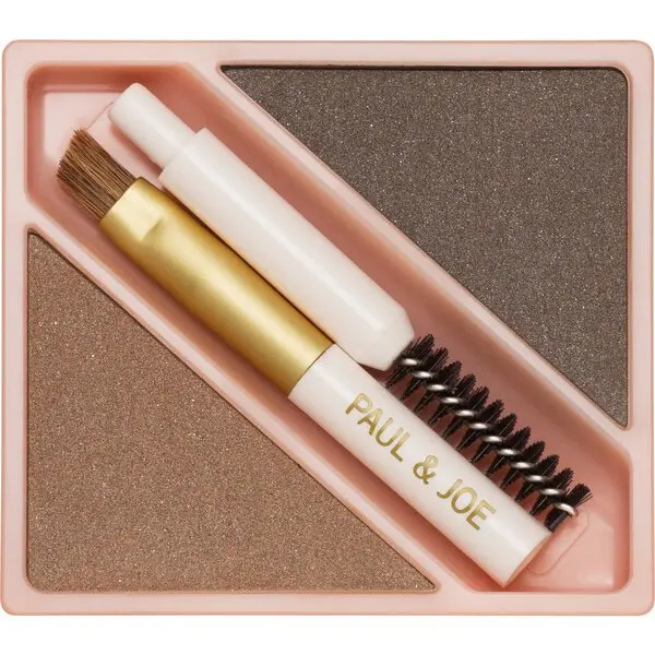Paul & Joe Eyebrow Powder Duo - Medium Brown 01