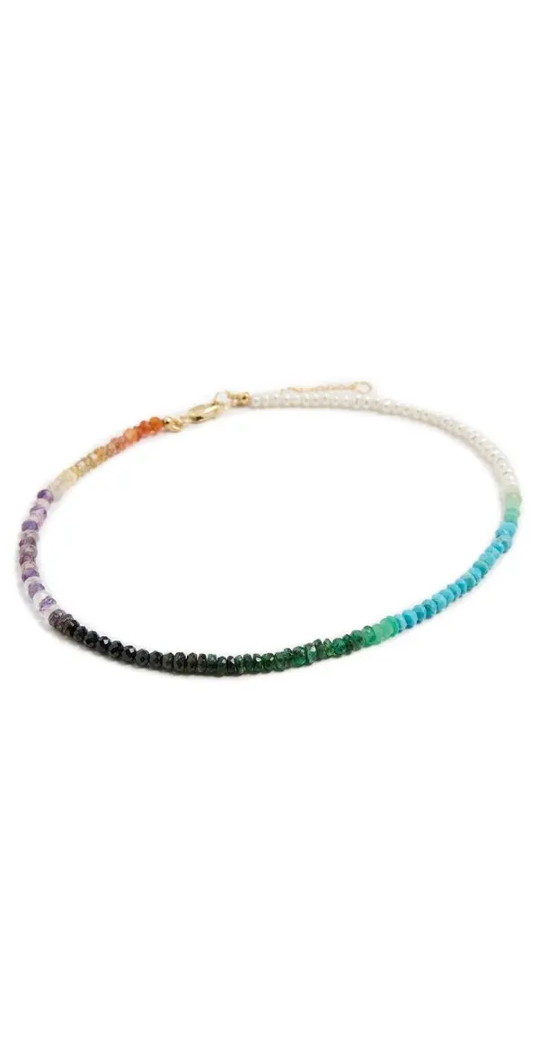 Shashi Natasha Gemstone Anklet