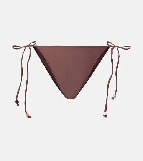 Faithfull The Brand Ada Beaded Bikini Bottom - Multicoloured
