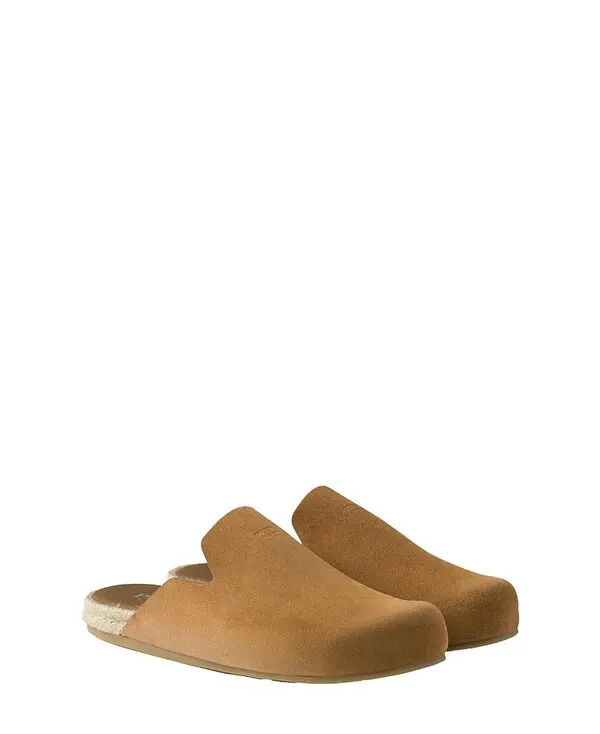Prada Suede Mules - Cinnamon