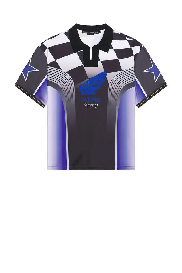 Andersson Bell Checkerboard Racing T-shirt - Multicolor