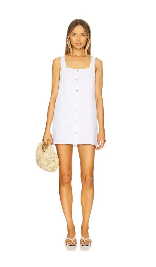 SNDYS Shelley Mini Dress - White