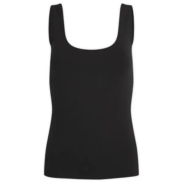 SKIMS Square Neck Tank Top - Soot