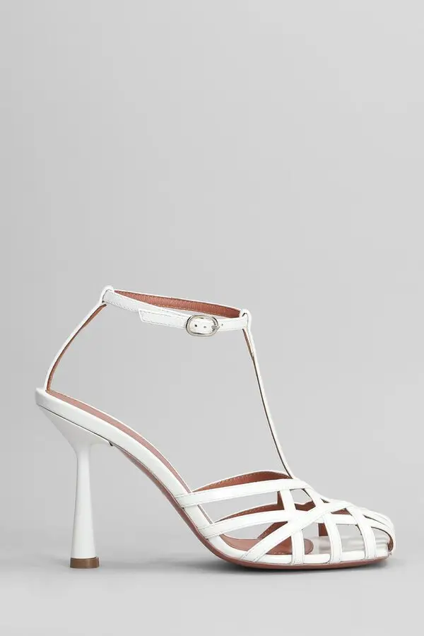 ALDO CASTAGNA Lidia Sandals - White