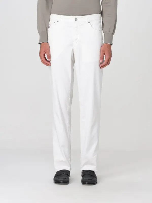 Brunello Cucinelli Trousers - White