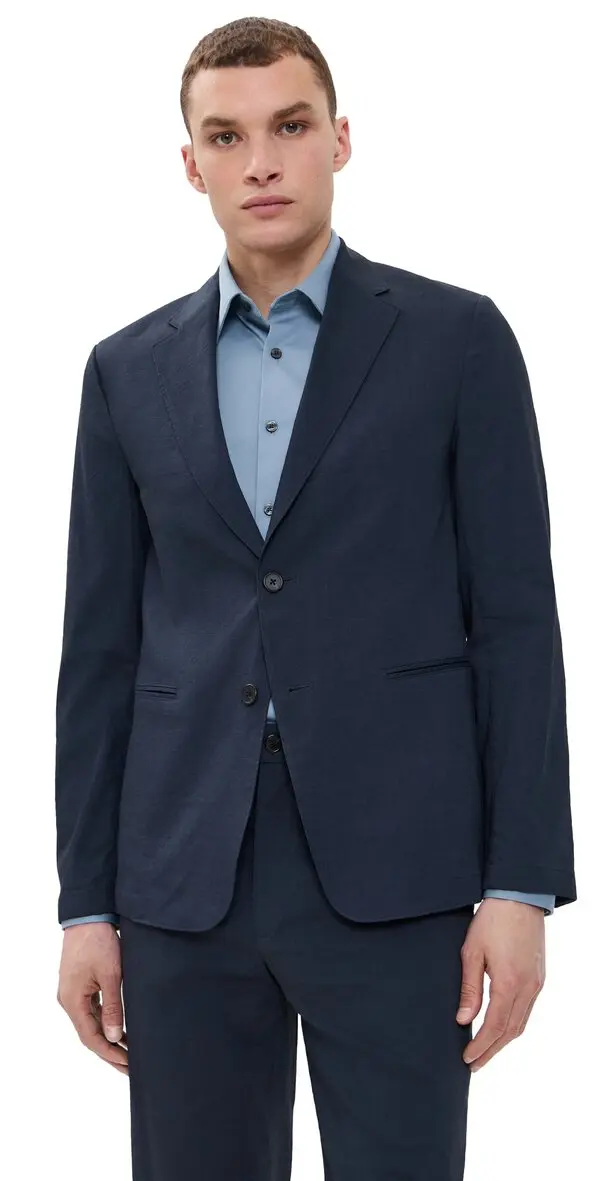 Theory Good Crunch Linen Clinton Blazer