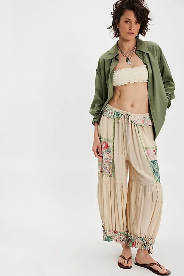 Free People Patch Things Up Bloomers - Moody Combo