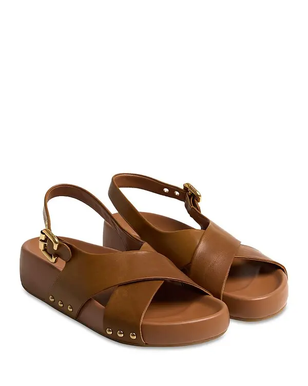 Chloé Mae Sandals - Ginger Brown