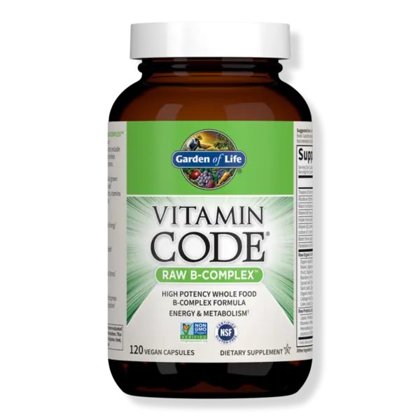 GARDEN OF LIFE Vitamin Code Raw B-complex Capsules