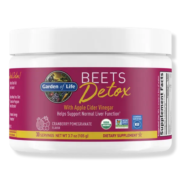 GARDEN OF LIFE Organic Beets Detox Cranberry Pomegranate Powder