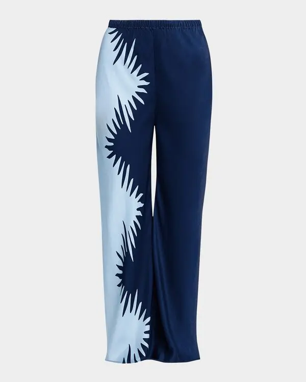 Significant Other Flossie Printed Pull-on Pants