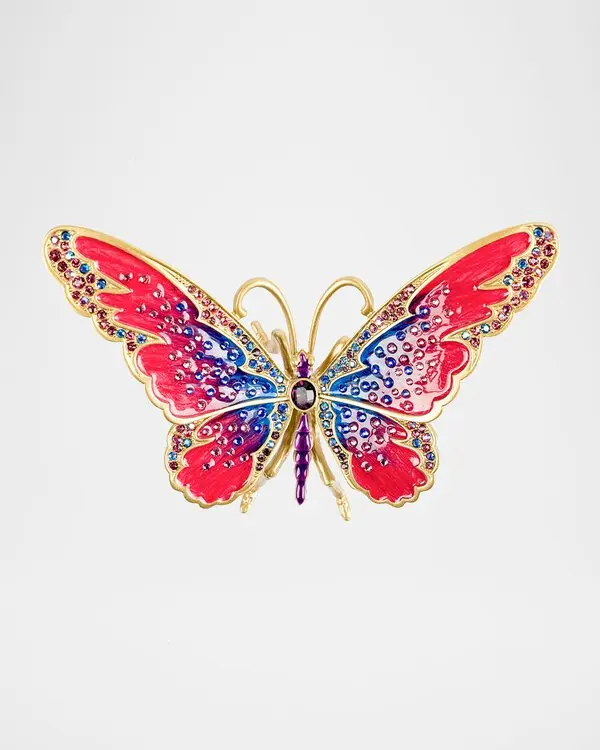 JAY STRONGWATER Puccini Large Butterfly Objet - One-color