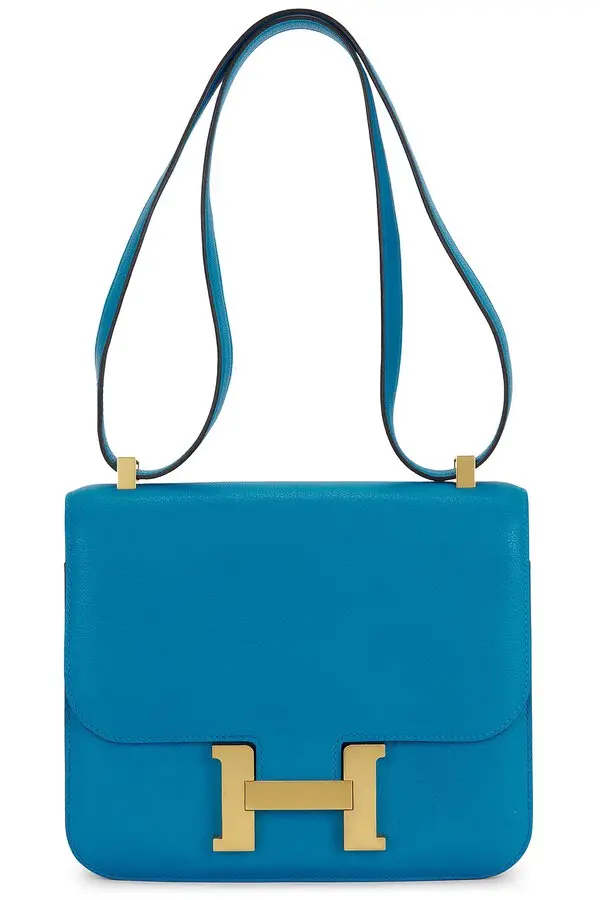 Hermès Constance 24 Shoulder Bag - Celeste