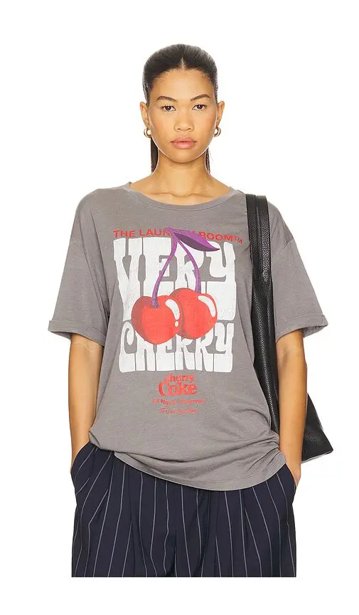 THE LAUNDRY ROOM Very Cherry Coke Oversized Tee