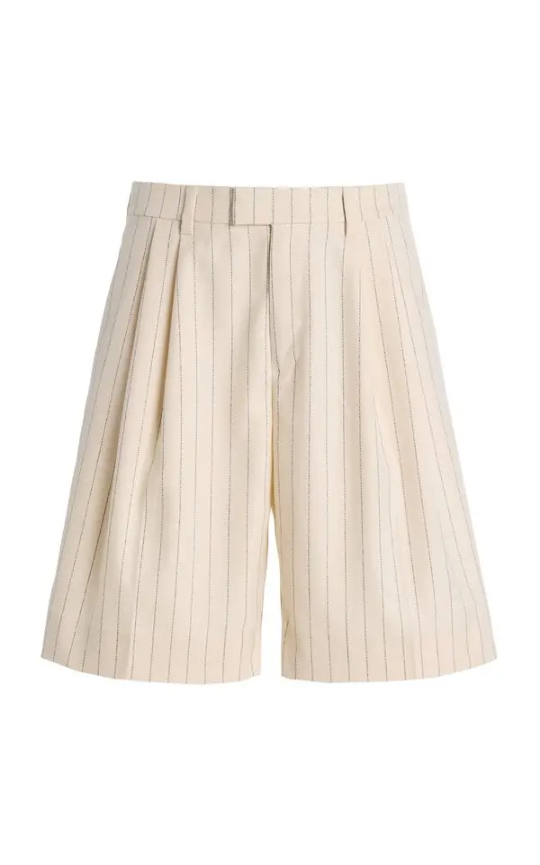 FAVORITE DAUGHTER Exclusive The Low Favorite Twill Bermuda Shorts