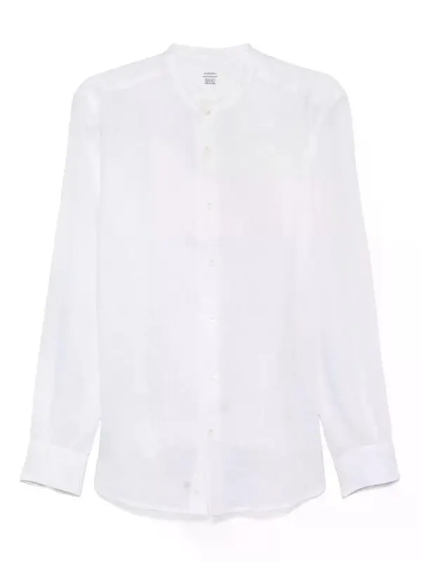 MAZZARELLI Linen Shirt - White