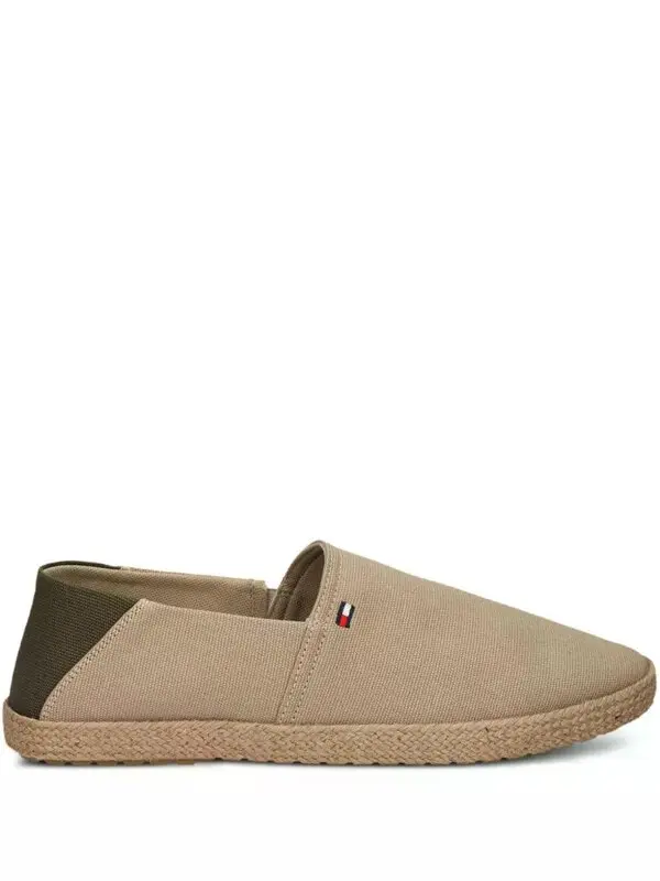 Tommy Hilfiger Logo-embroidered Espadrilles