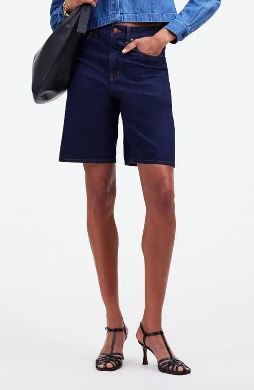 Madewell 1997 Denim Bermuda Shorts - Bronxville Wash