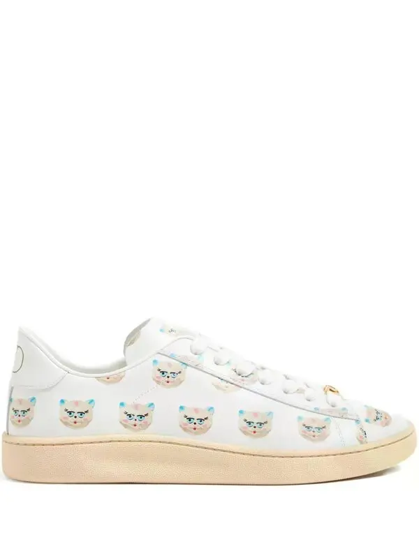 Valentino Garavani Royco Le Chat De La Maison Sneakers - White