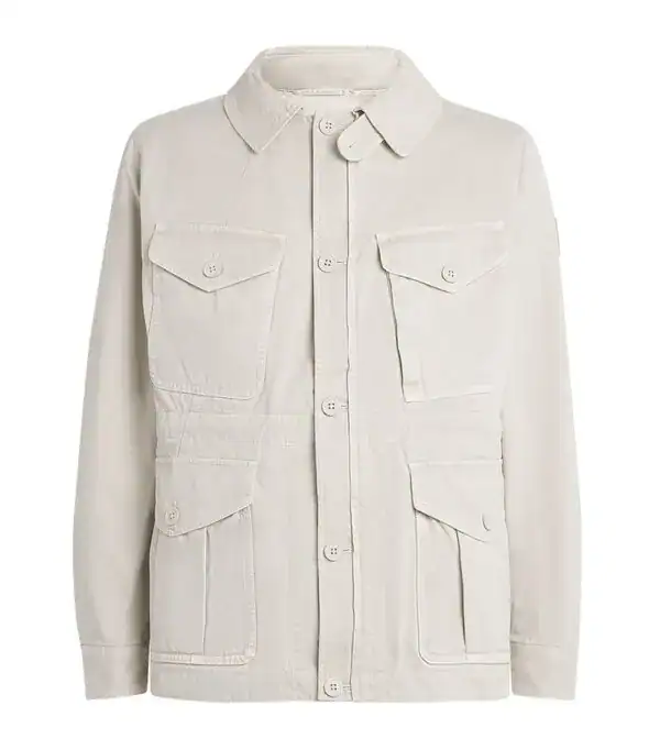 Belstaff Cotton Cs60 Field Jacket In Beige 30% Off Editorialist