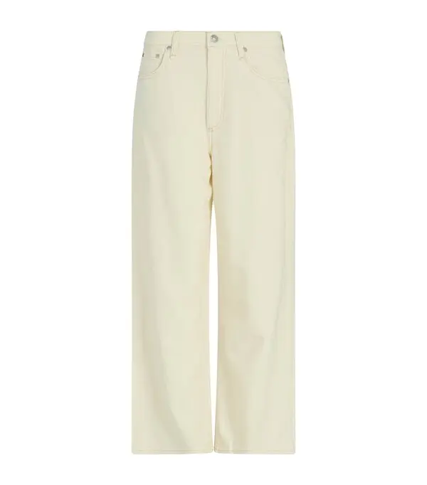 Rag & Bone Andi High-rise Wide-leg Jeans - White
