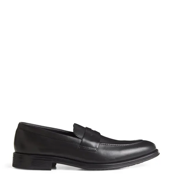 Paul Smith Leather Pierce Loafers In Black 30% Off Editorialist