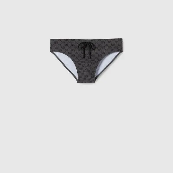 Gucci Gg Elastane Swim Briefs